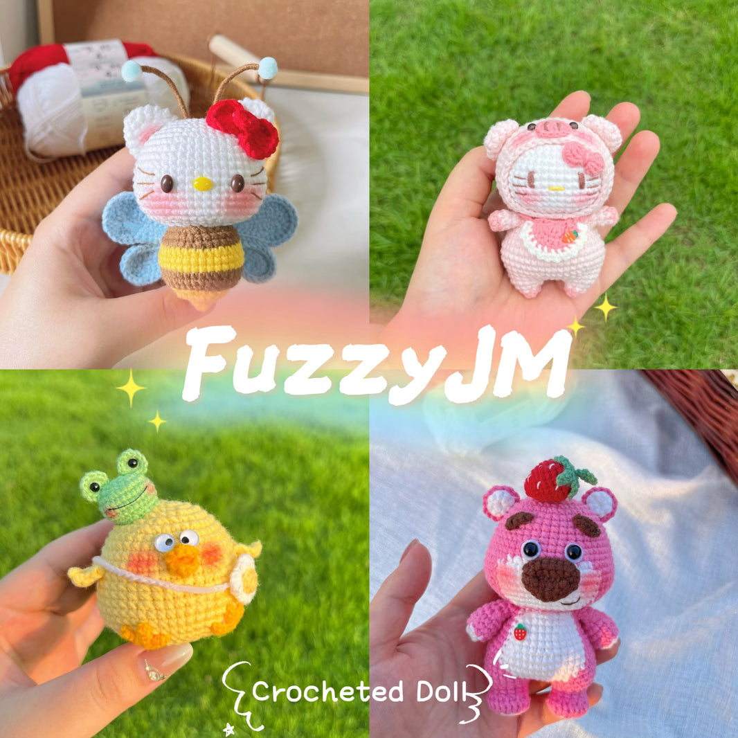 Handmade Crocheted doll – JMcollection